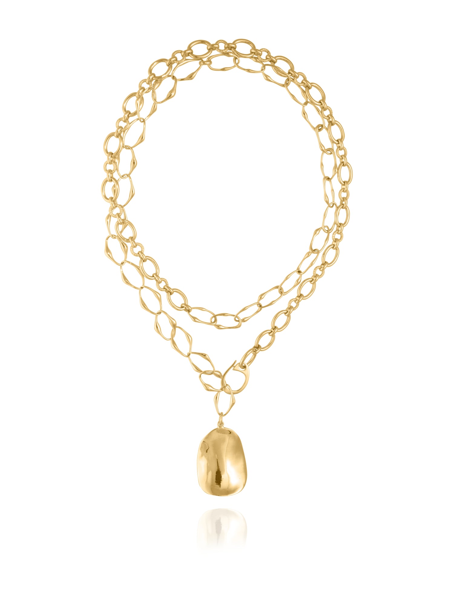 Gold Chain Necklace | Designer Chain Necklace – MOUNSER